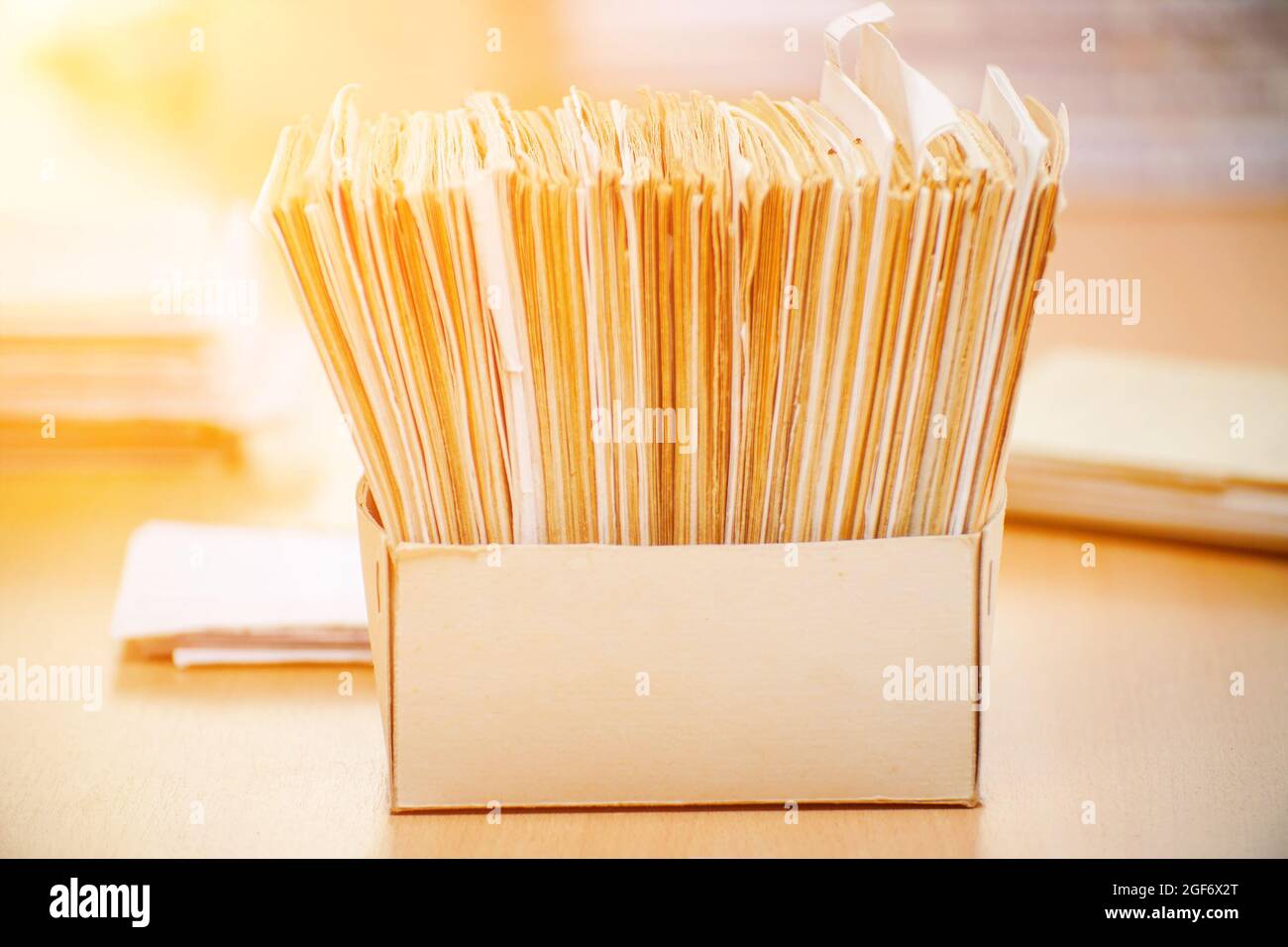 Archival library card hi-res stock photography and images - Alamy