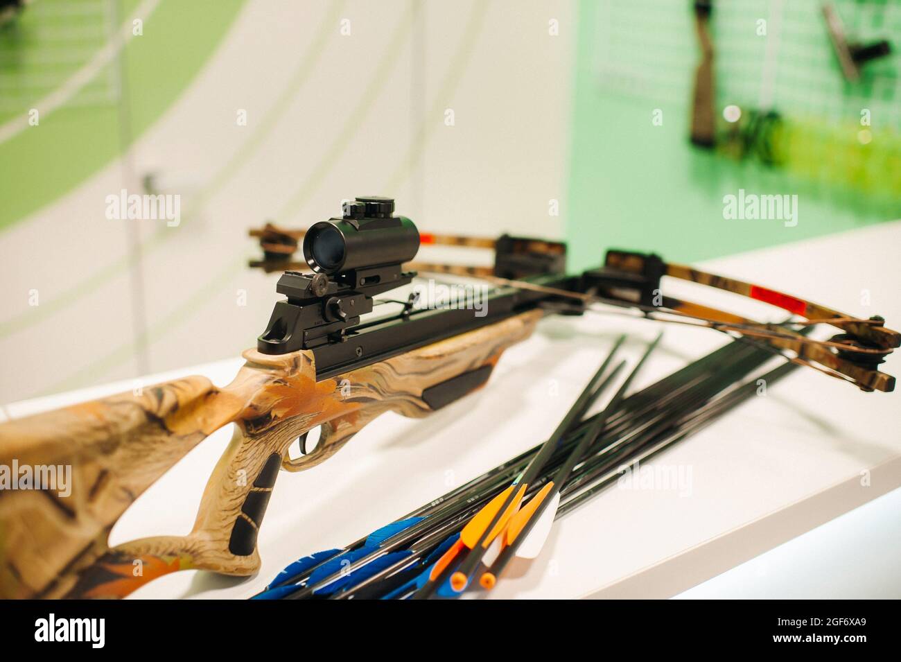 Crossbow modern hi-res stock photography and images - Alamy
