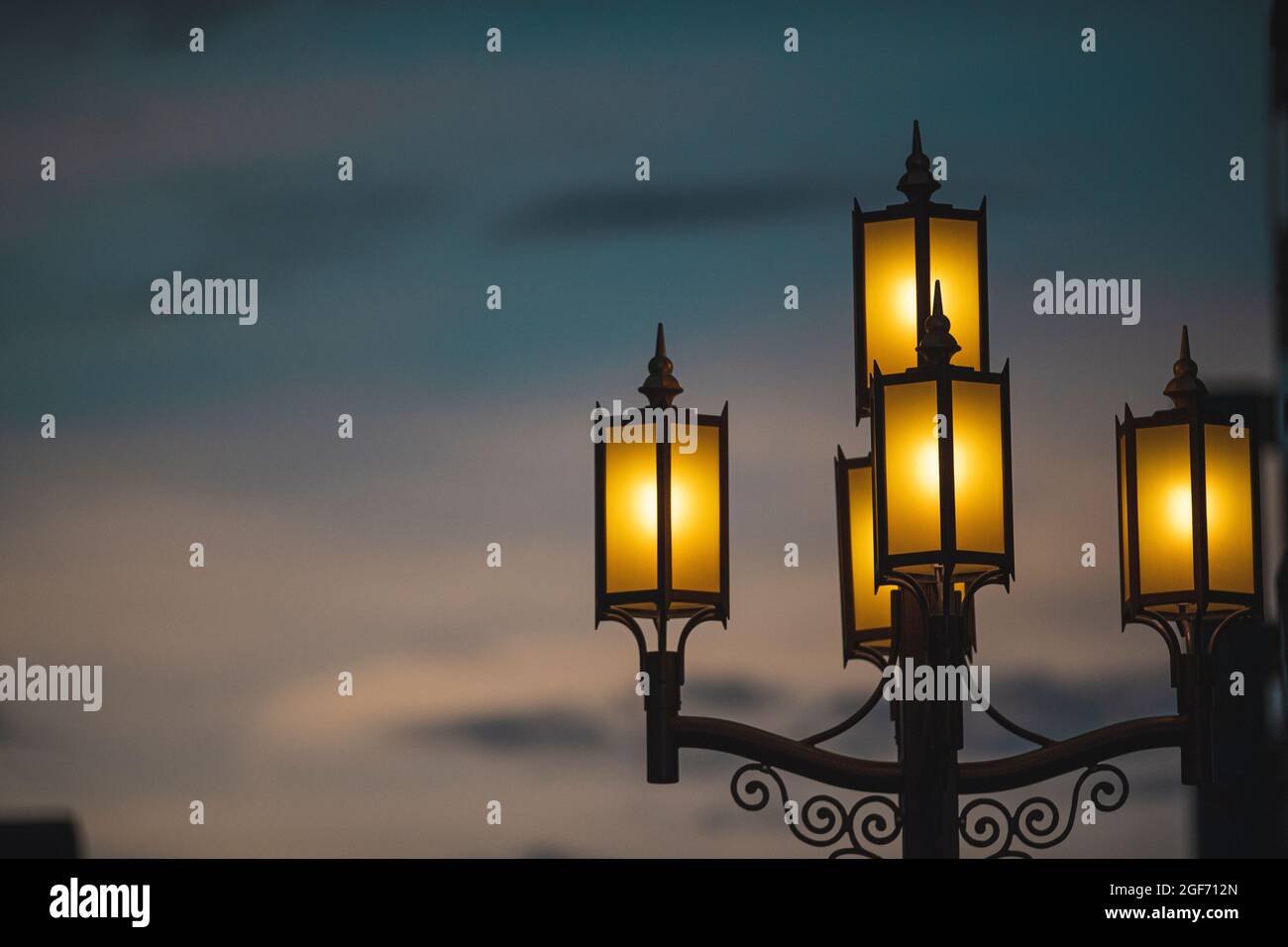 Decorative streetlights of the city of Tokyo Stock Photo - Alamy