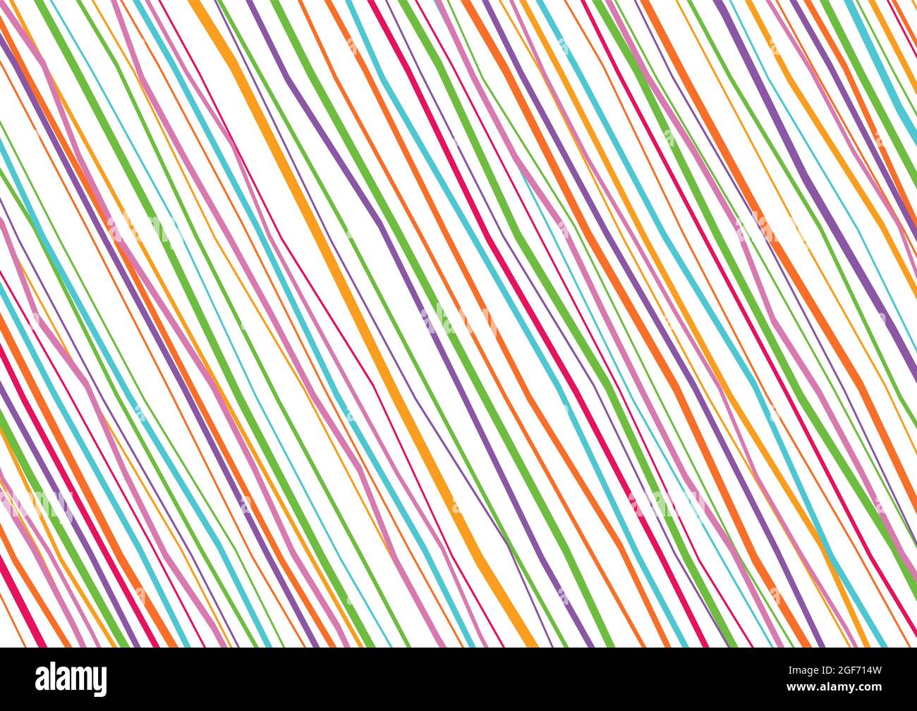 Colorful Diagonal Line Pattern on White Background Stock Vector Image ...