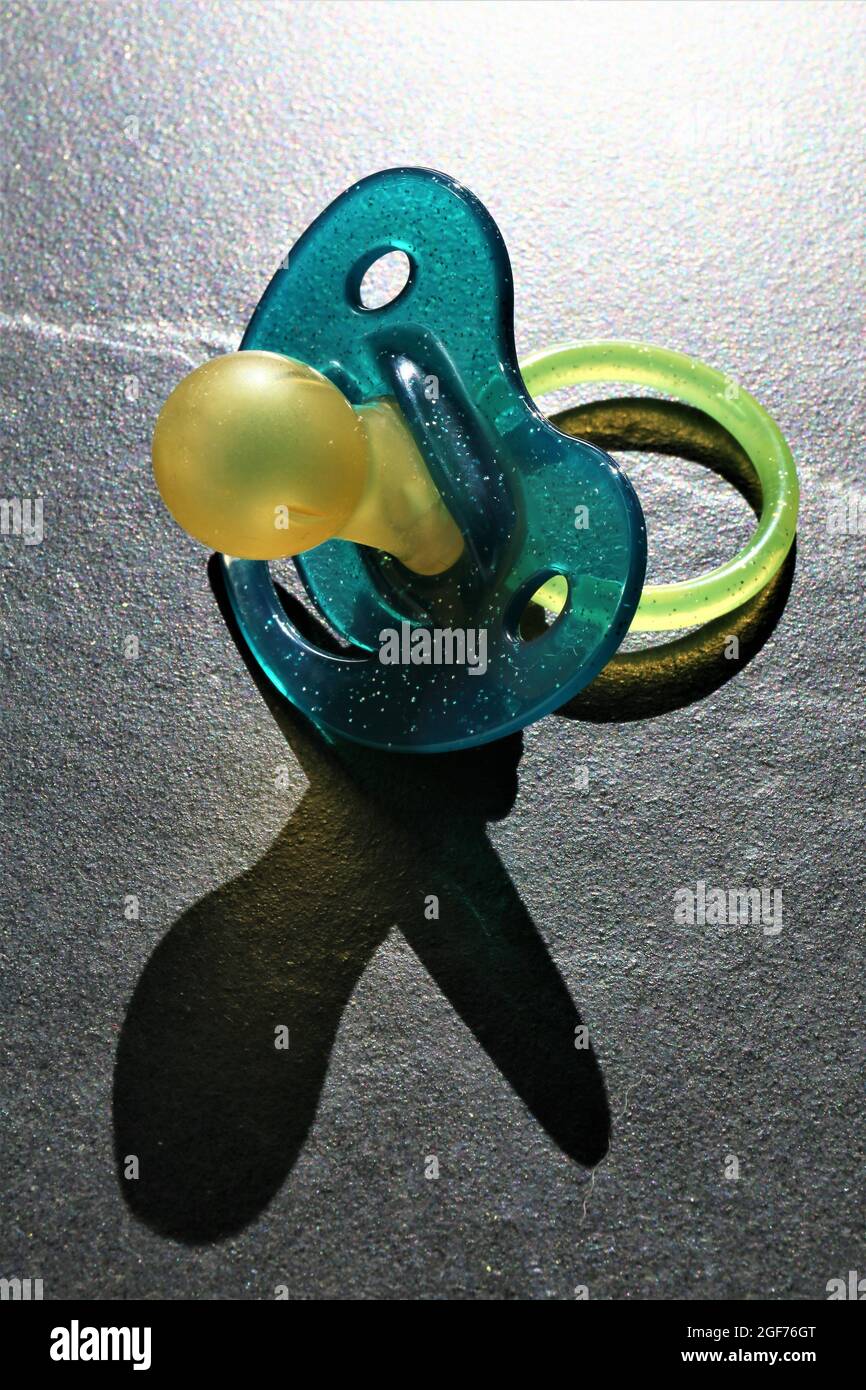 baby pacifier isolated on white Stock Photo - Alamy