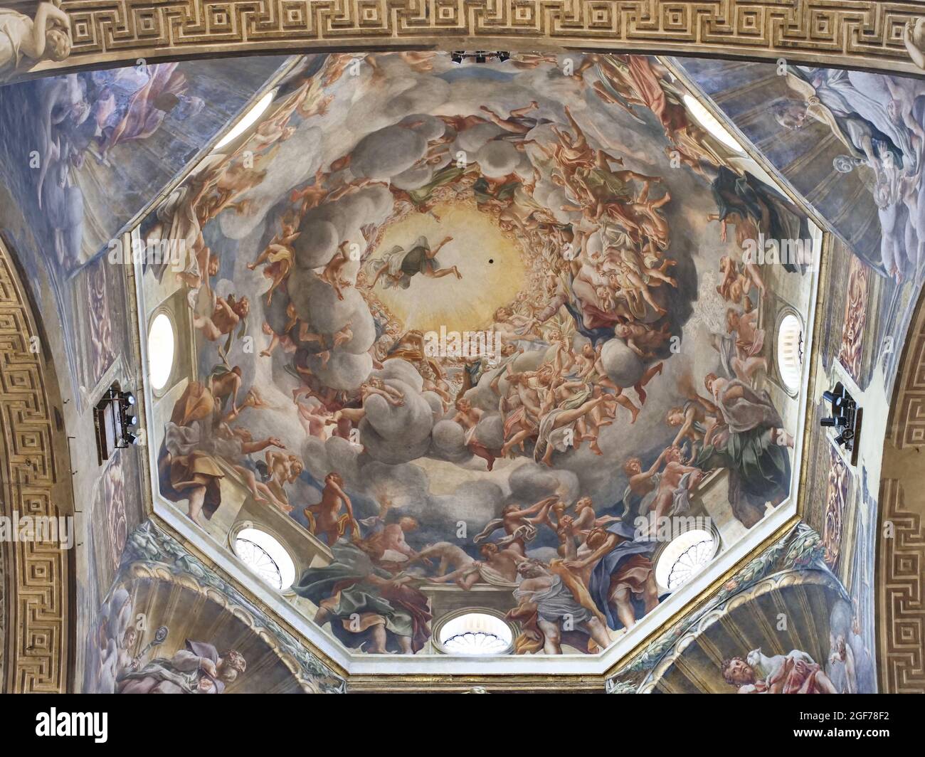 Antonio Allegri called Correggio, blessed virgin assumption in Parma ...