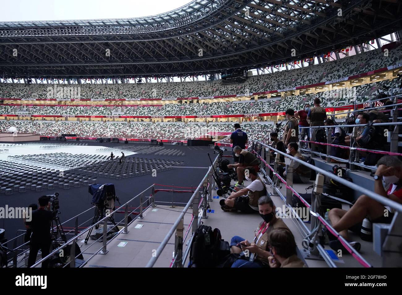 Tokio, Japan. 24th Aug, 2021. Paralympics: Opening Ceremony at the ...