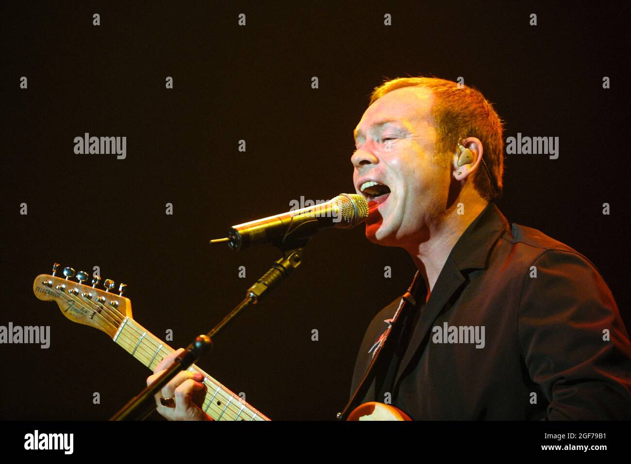 UB40 Concert, Wembley Arena London, 9th November 2001- Lead Singer Ali ...