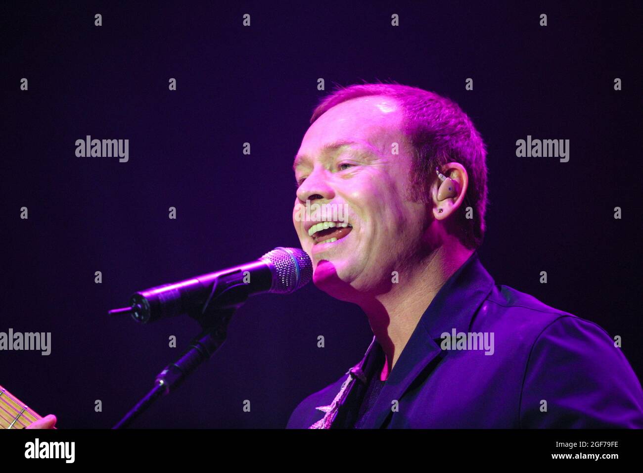 UB40 Concert, Wembley Arena London, 9th November 2001- Lead Singer Ali ...
