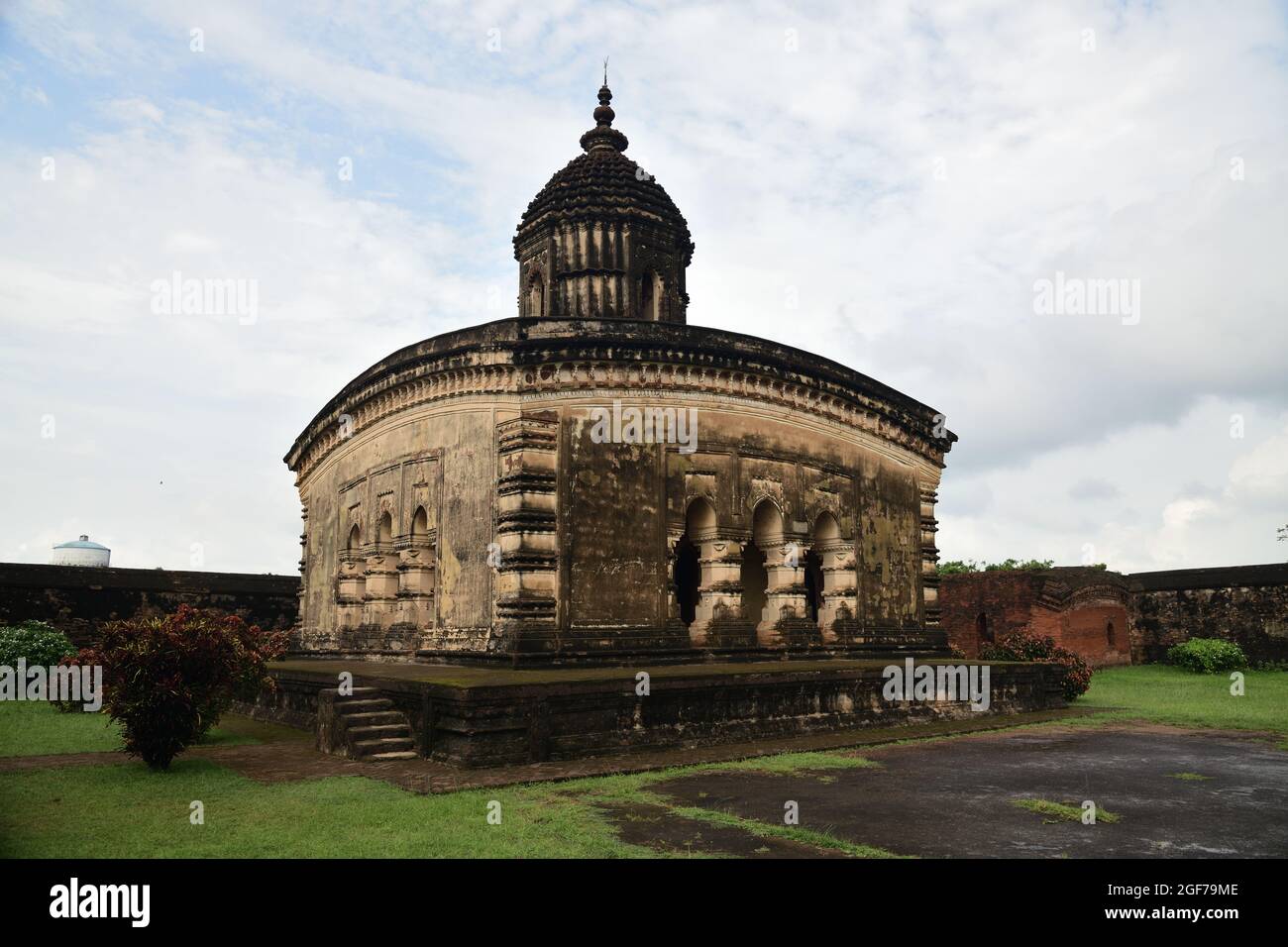 Lalji Temple (south-western view) built by Bir Singha II of Malla ...