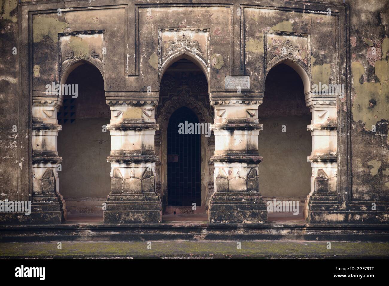 Garbhagriha entrance of Lalji Temple (southern view) built by Bir ...