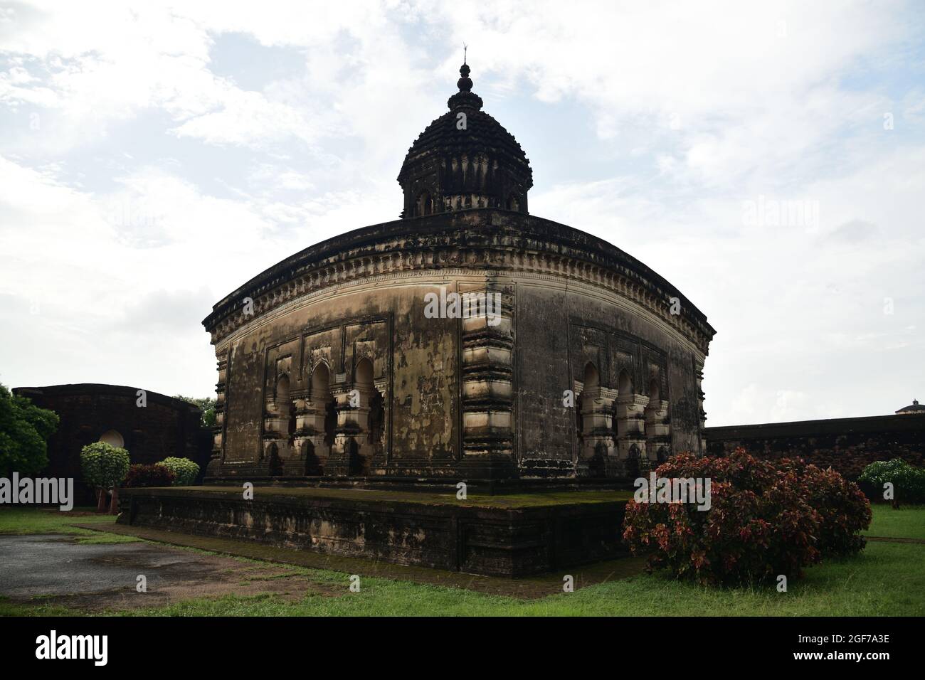 Lalji Temple (south-eastern view) built by Bir Singha II of Malla ...
