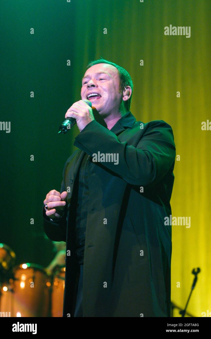UB40 Concert, Wembley Arena London, 9th November 2001- Lead Singer Ali ...