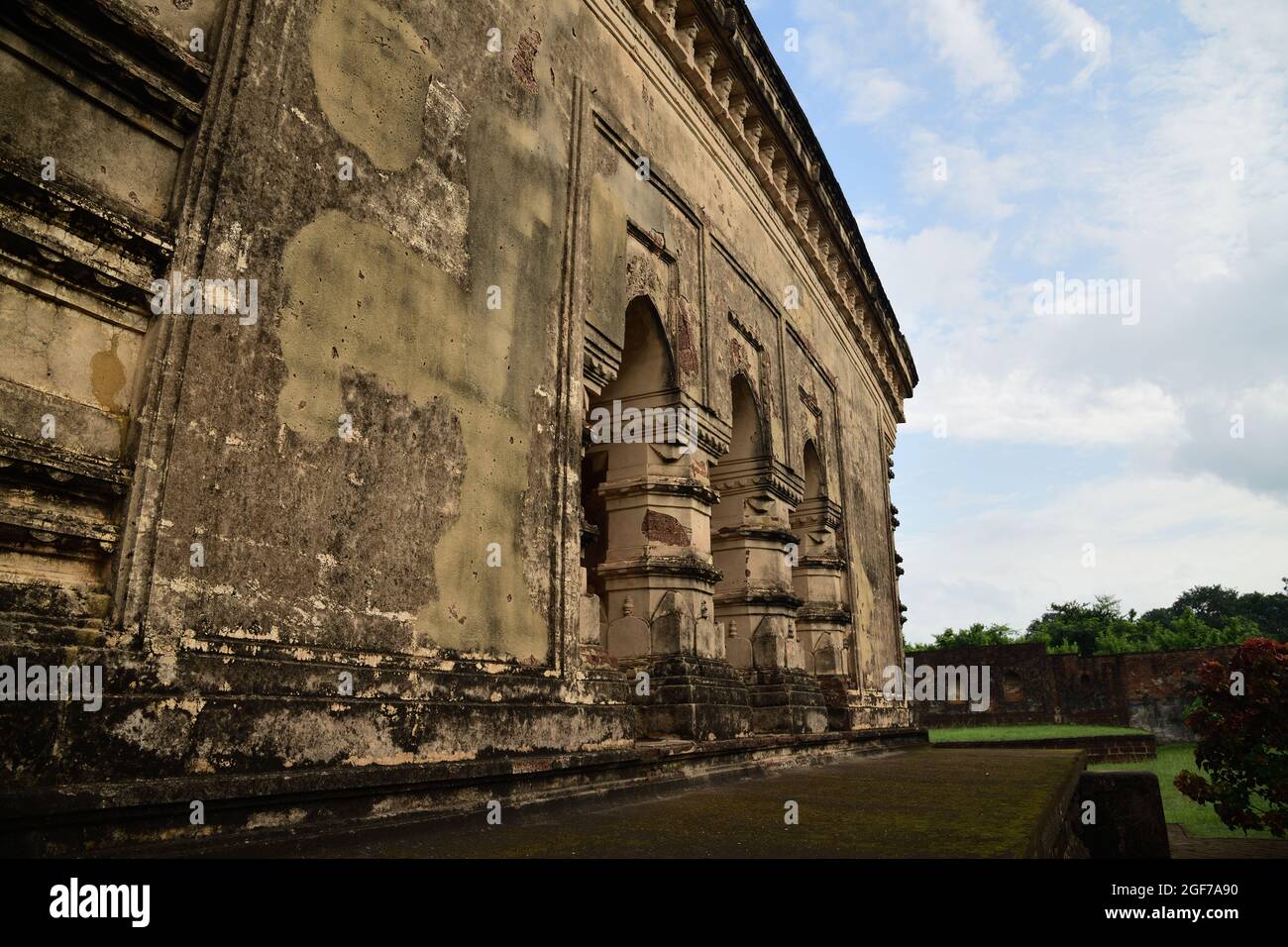 Northern facade of Lalji Temple built by Bir Singha II of Malla Dynasty ...