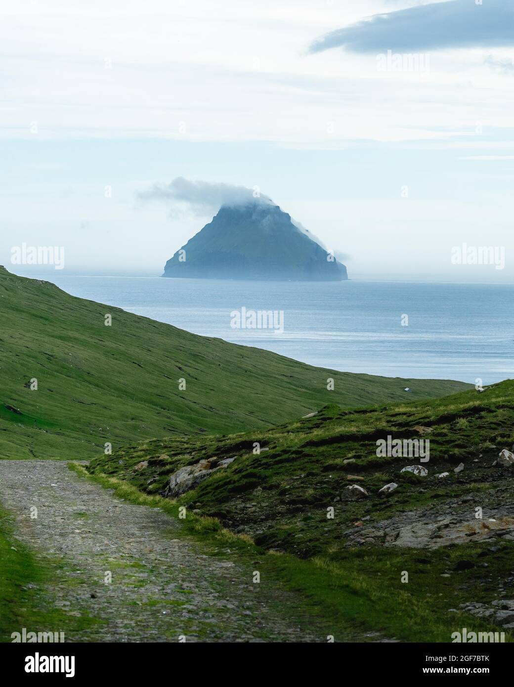 Road towards Sandvik, Suduroy, Faro Islands Stock Photo - Alamy