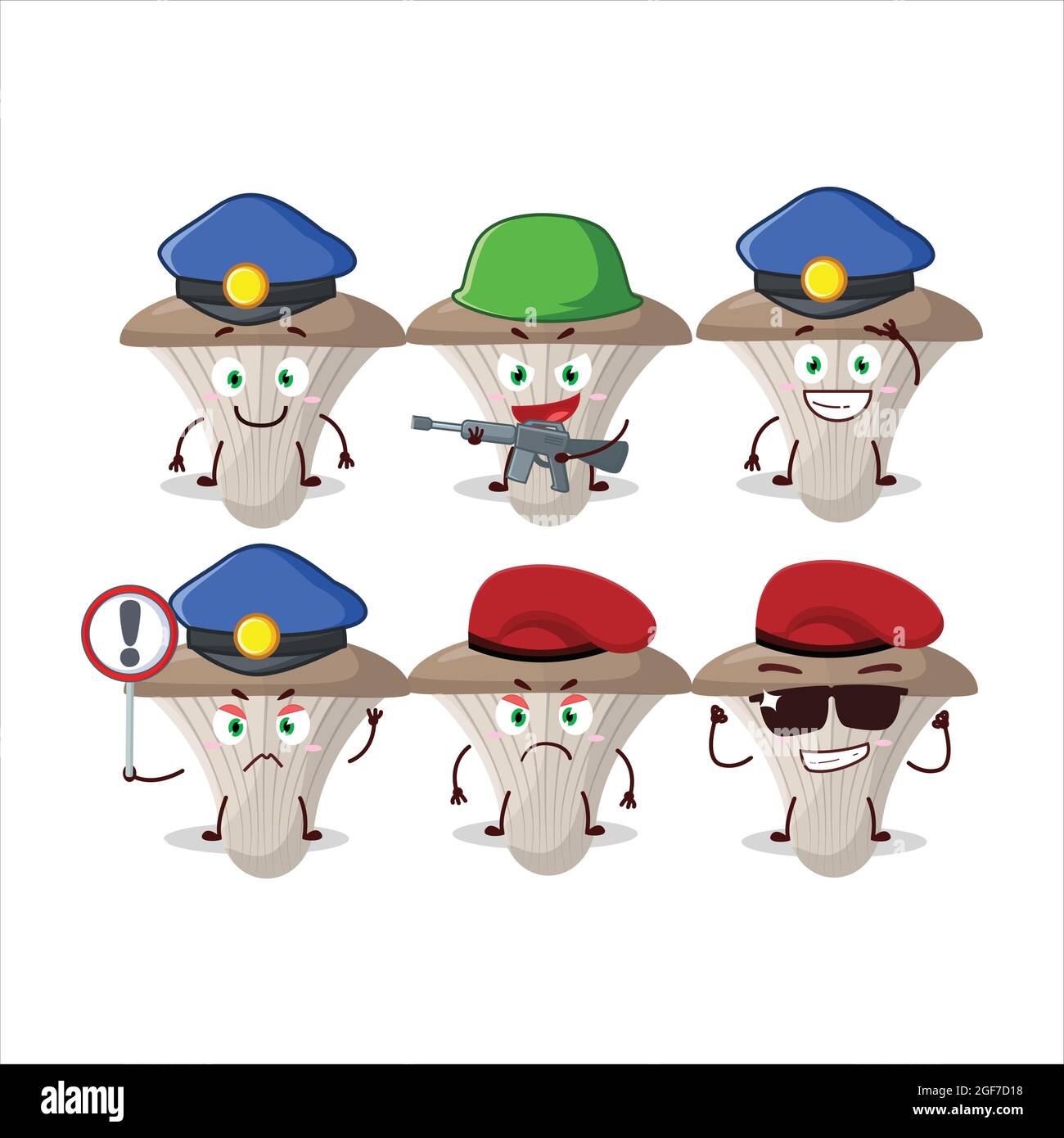Champignon mushroom detail Stock Vector Images - Alamy