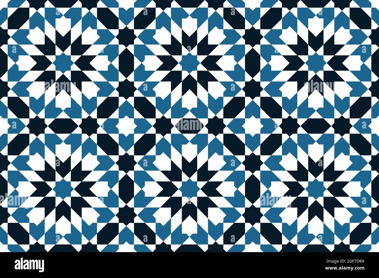 Persian geometric Islamic pattern for Ramadan card Stock Vector Image ...
