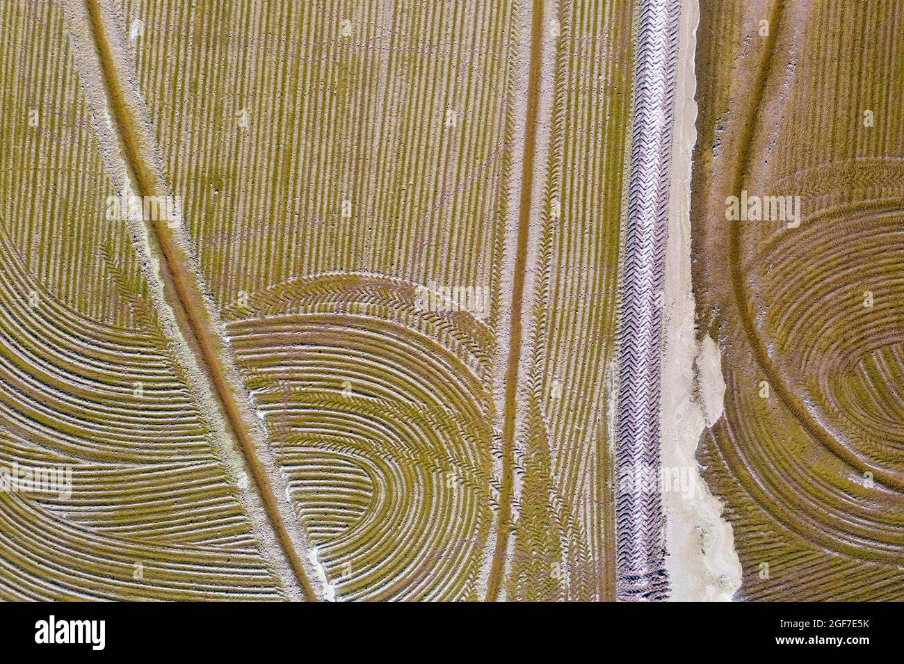 Flooded Tractor Tracks High Resolution Stock Photography and Images - Alamy
