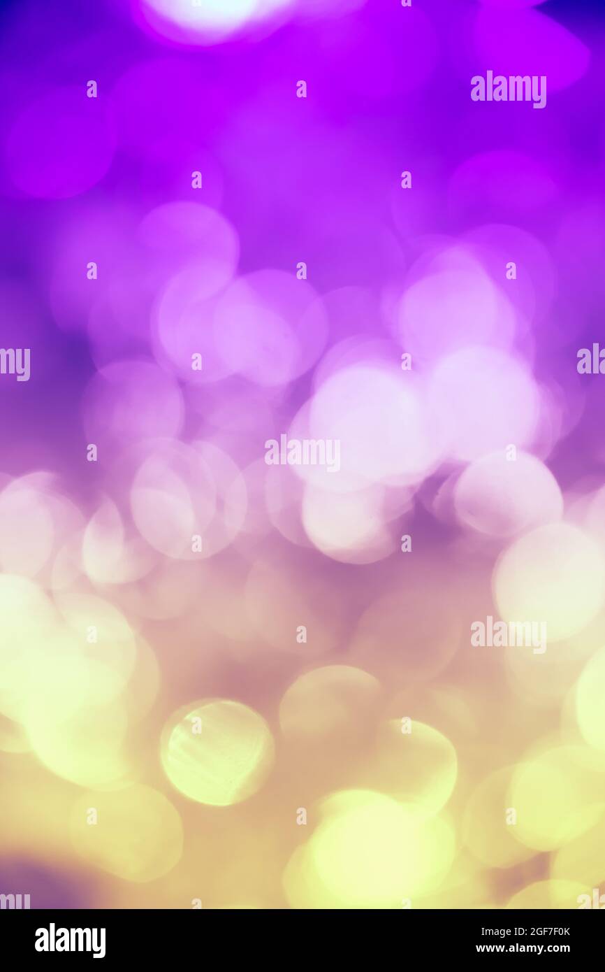 Vertical shot of beautiful bokeh lights background for wallpapers Stock ...