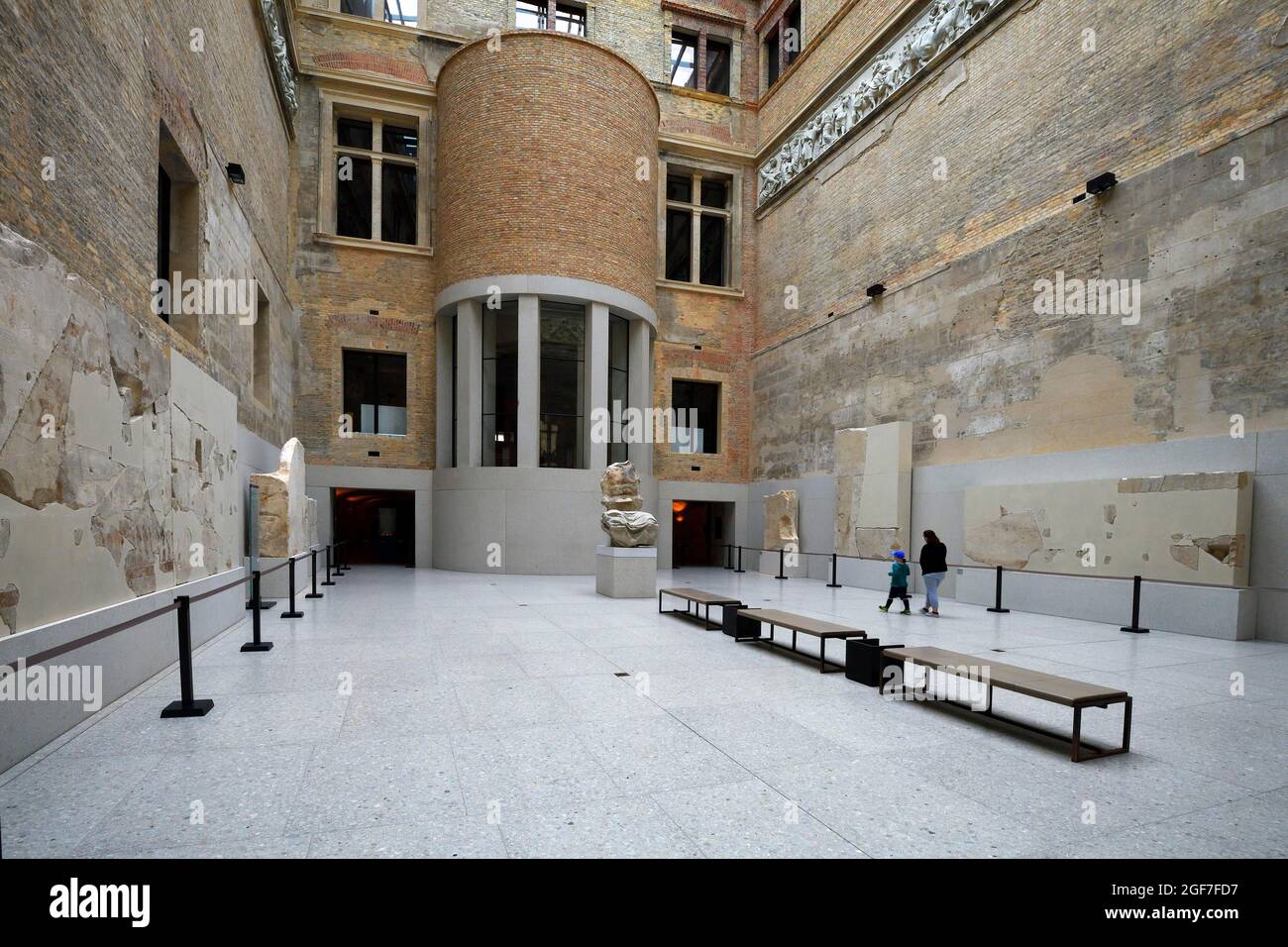 Greek Court, c. 1850, Neues Museum, Museum Island, Berlin, Germany ...