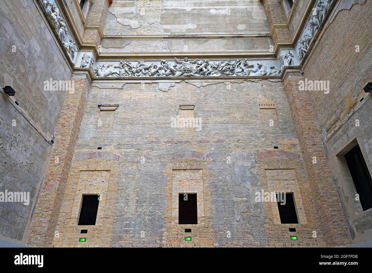Greek Court, c. 1850, Neues Museum, Museum Island, Berlin, Germany ...