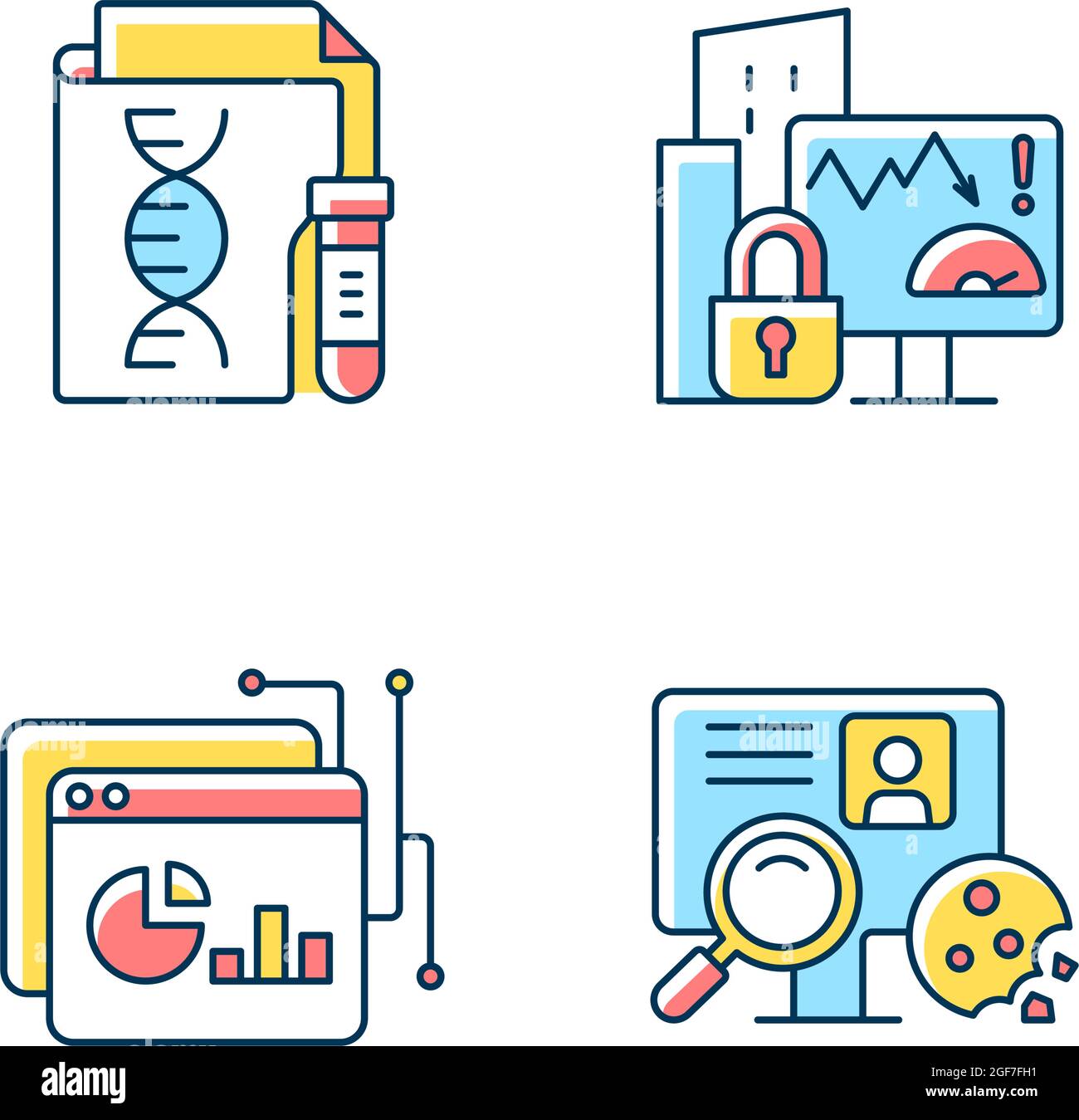 Sensitive data types RGB color icons set Stock Vector Image & Art - Alamy Sensitive data types RGB color icons set Stock Vector Image & Art - Alamy