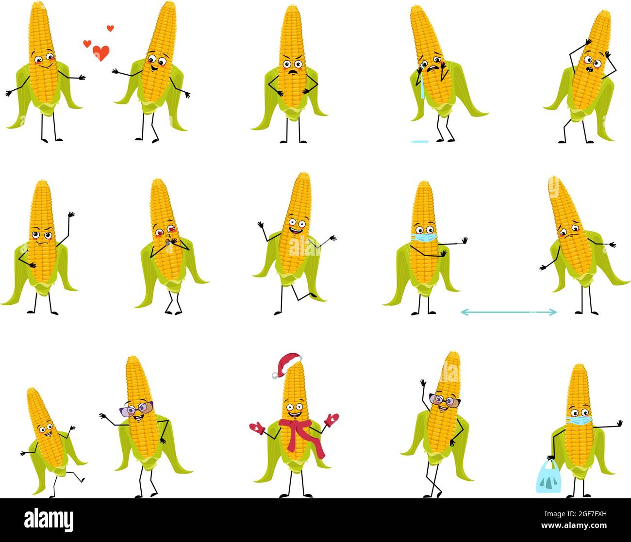 Corn dance Stock Vector Images - Alamy