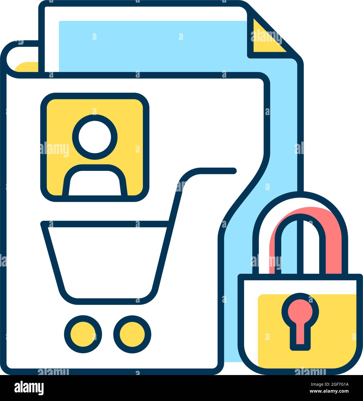 Consumer data protection Stock Vector Images - Alamy