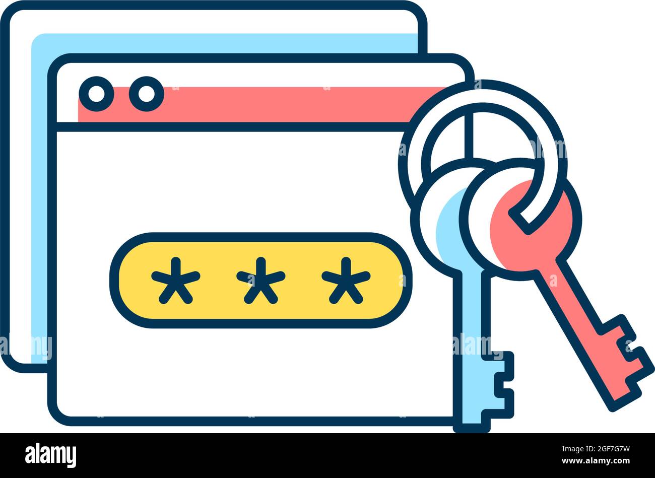 Password management RGB color icon Stock Vector Image & Art - Alamy Password management RGB color icon Stock Vector Image & Art - Alamy