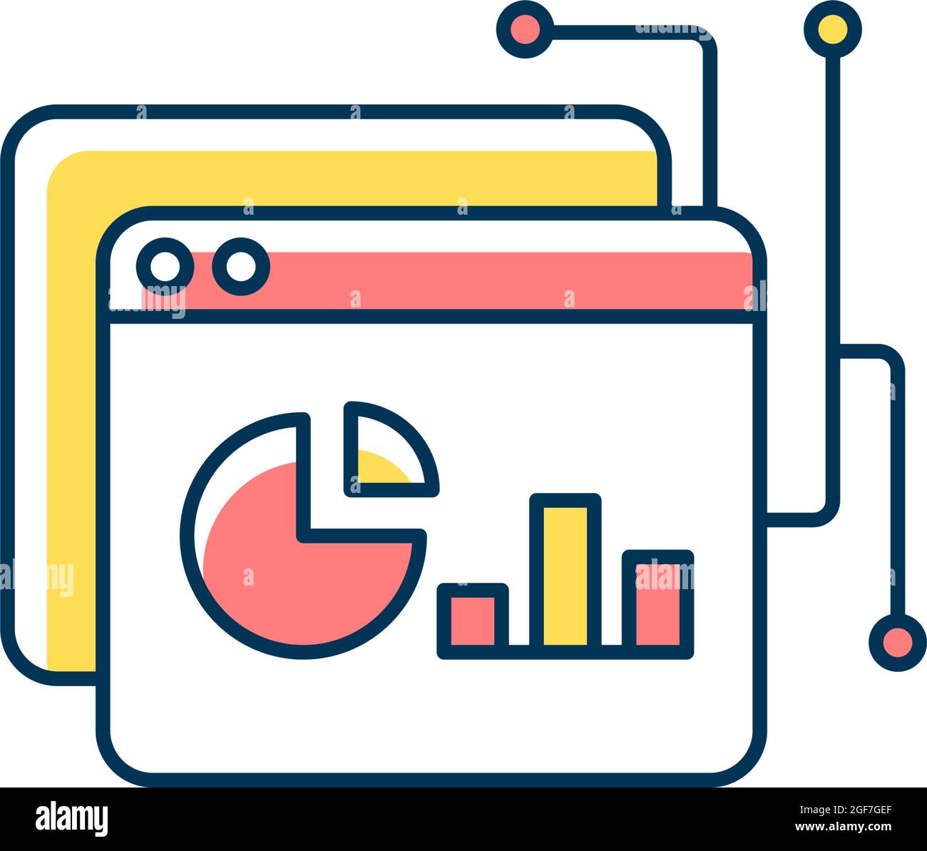 Data intelligence platform RGB color icon Stock Vector Image & Art - Alamy