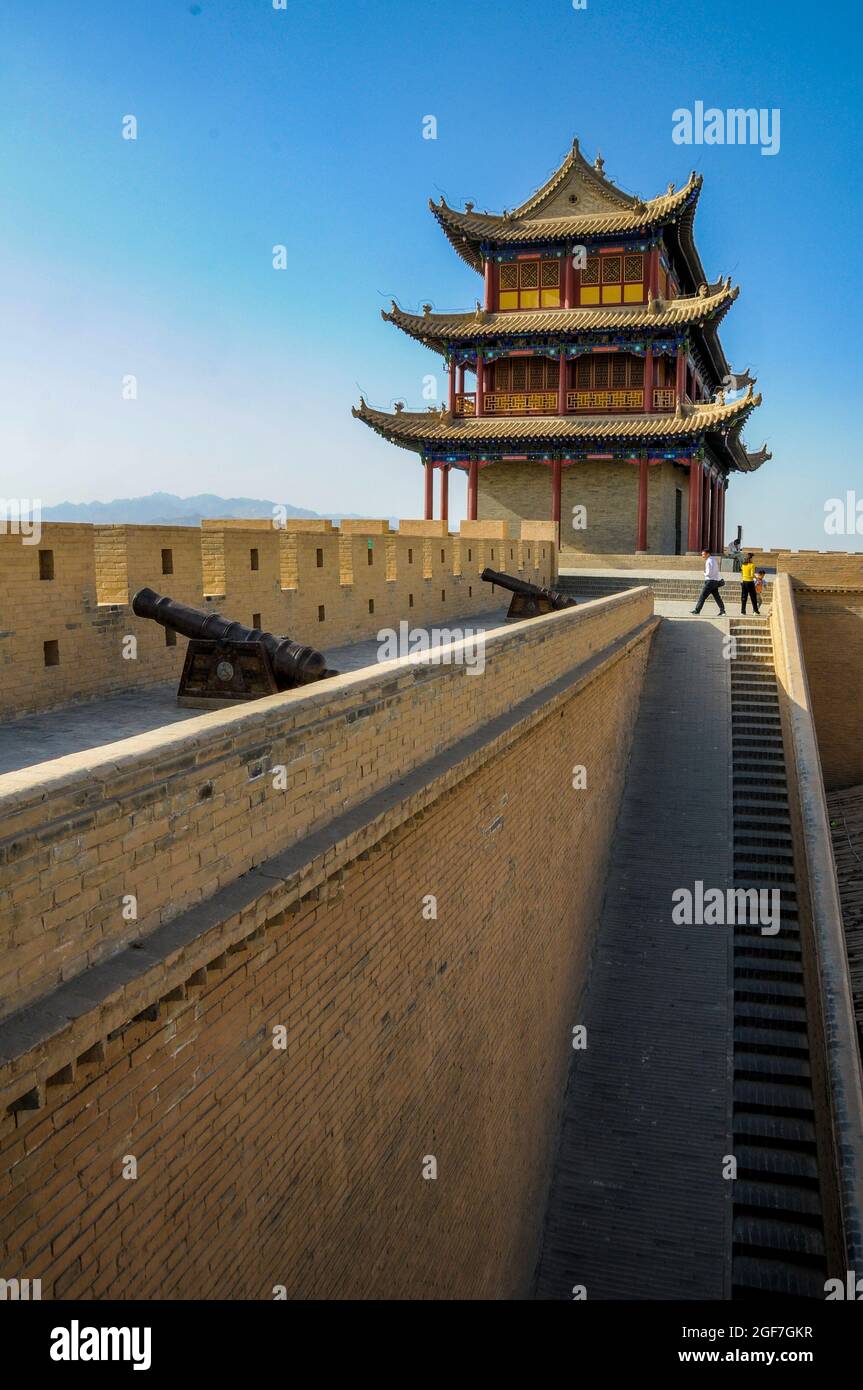 Jiayuguan town hi-res stock photography and images - Alamy