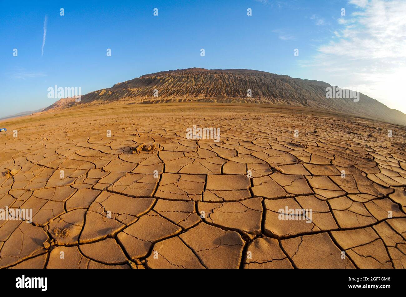 Flaming Mountains in Xinjiang province China Stock Photo - Alamy