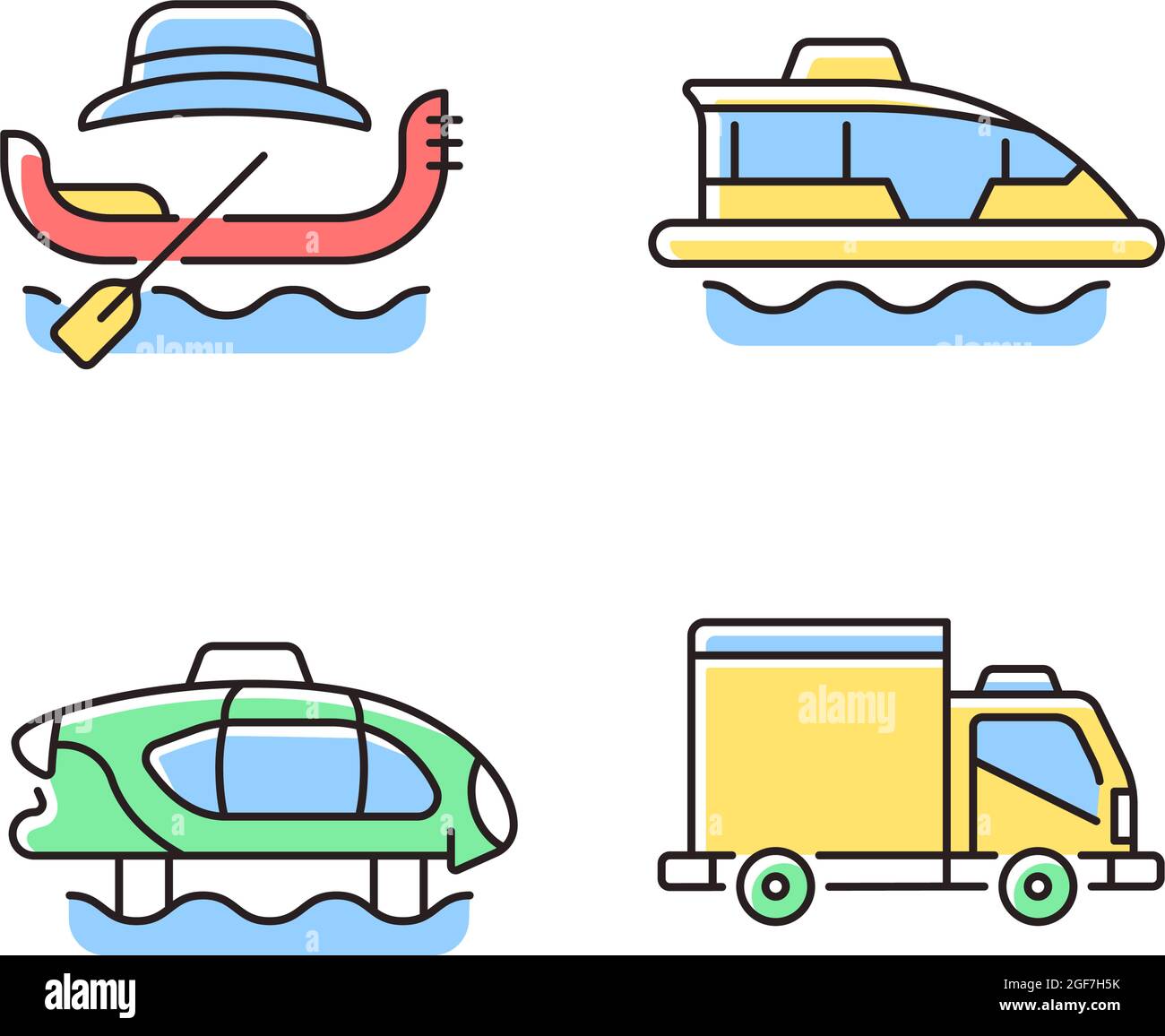 Water taxi service Stock Vector Images - Alamy