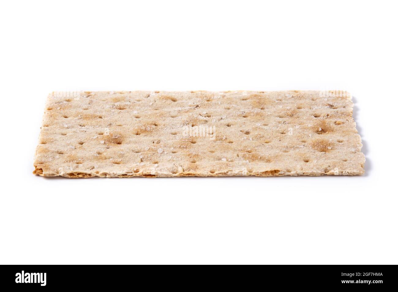 Traditional matzah bread isolated on white background Stock Photo - Alamy