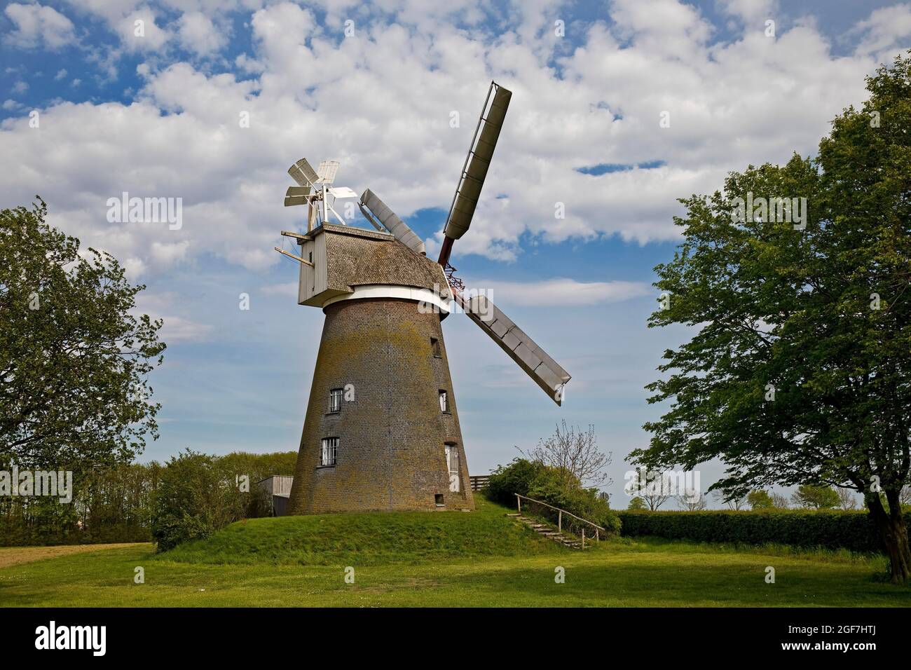 Breber Museum Windmill, Selfkant-Muehlenstrasse, Gangelt, Lower Rhine ...