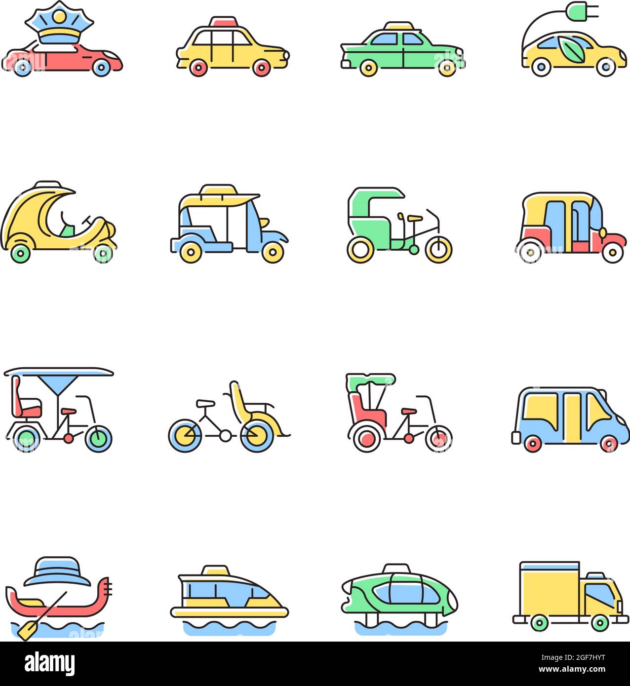 Taxi types RGB color icons set Stock Vector Image & Art - Alamy Taxi types RGB color icons set Stock Vector Image & Art - Alamy