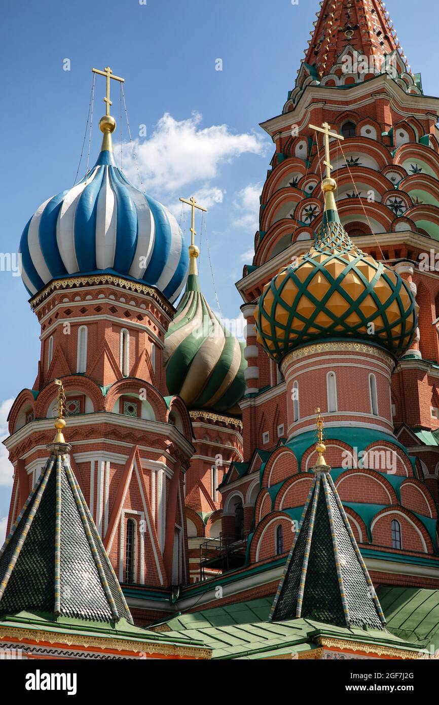 St. Basil's Cathedral, Moscow, Russia Stock Photo - Alamy