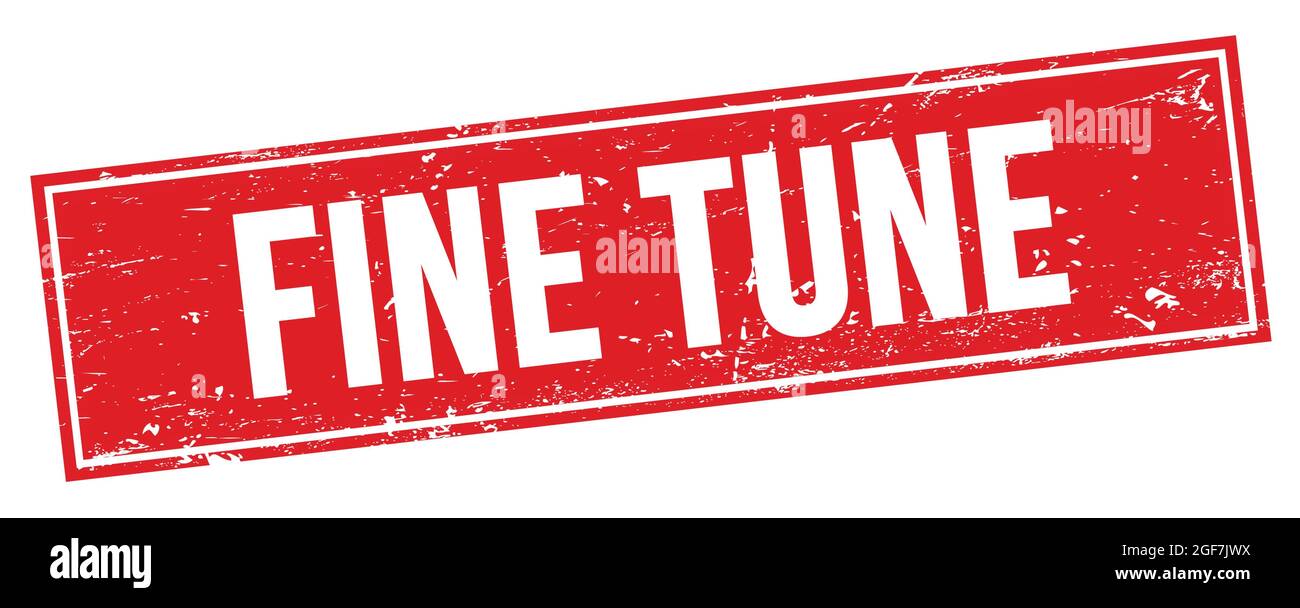 Fine tune stamp hi-res stock photography and images - Alamy