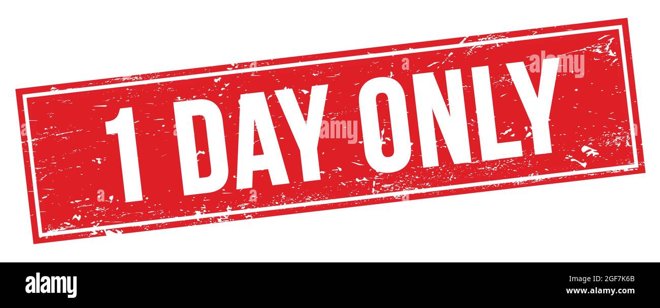 1 day only stamp hi-res stock photography and images - Alamy