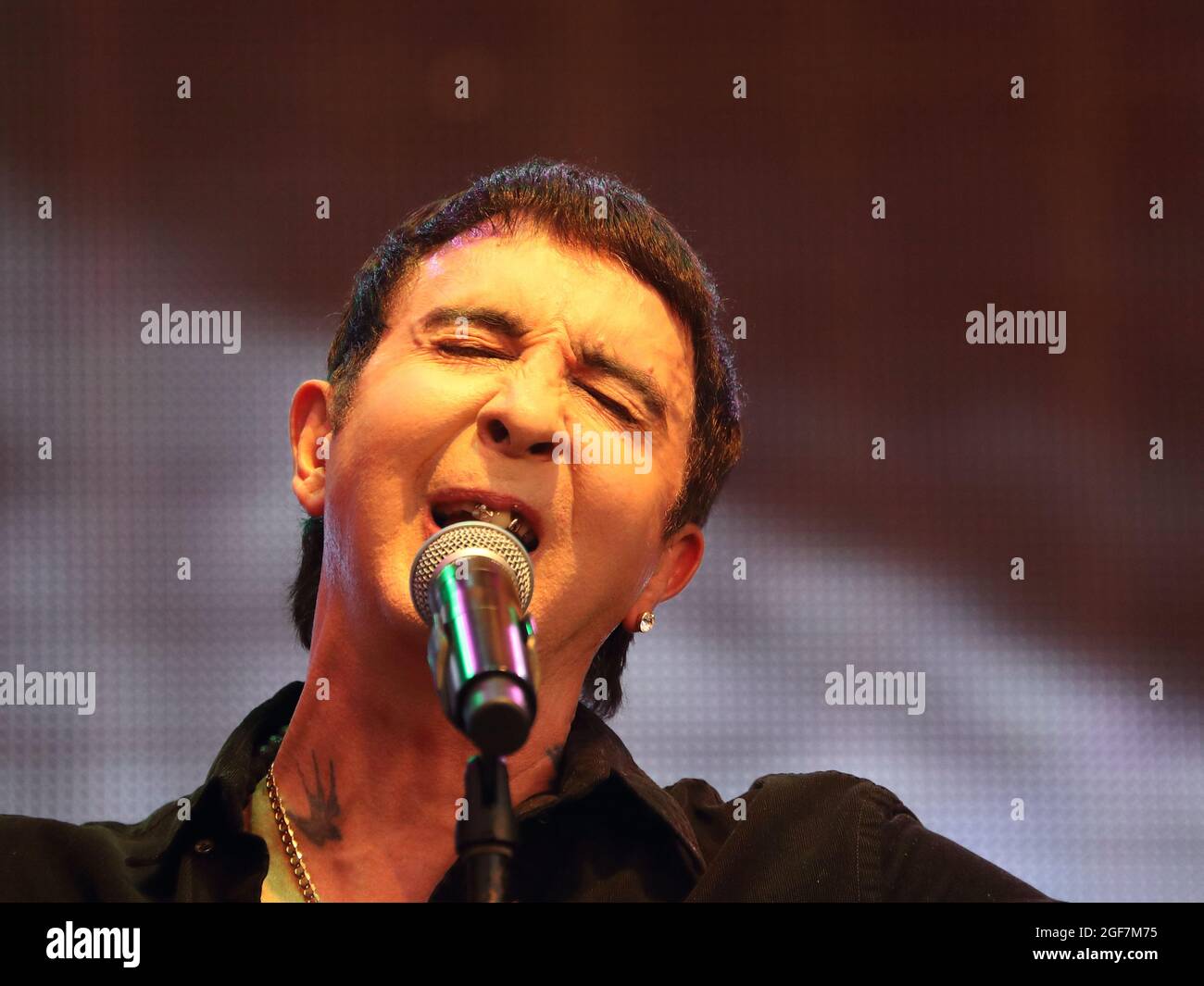 Marc Almond performed live on stage at the Rewind South 80s Music ...