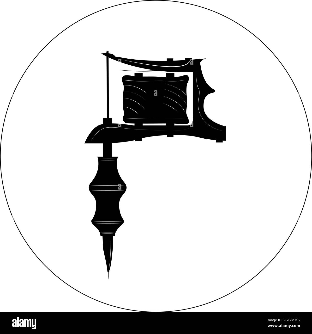 Tattooing needle Stock Vector Images - Alamy