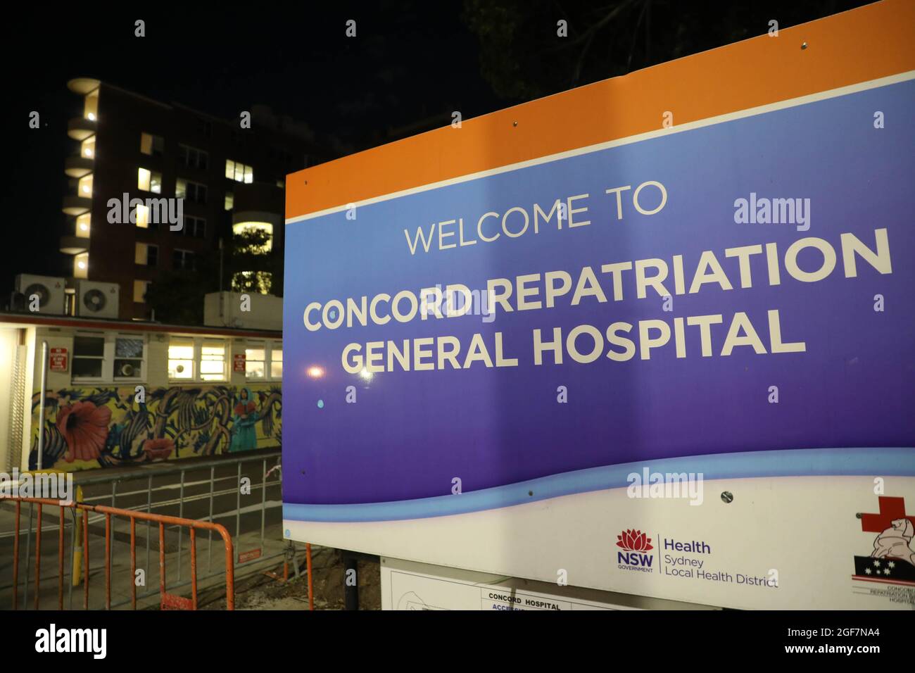 Concord Repatriation General Hospital, Hospital Rd, Concord NSW 2139 Stock Photo - Alamy
