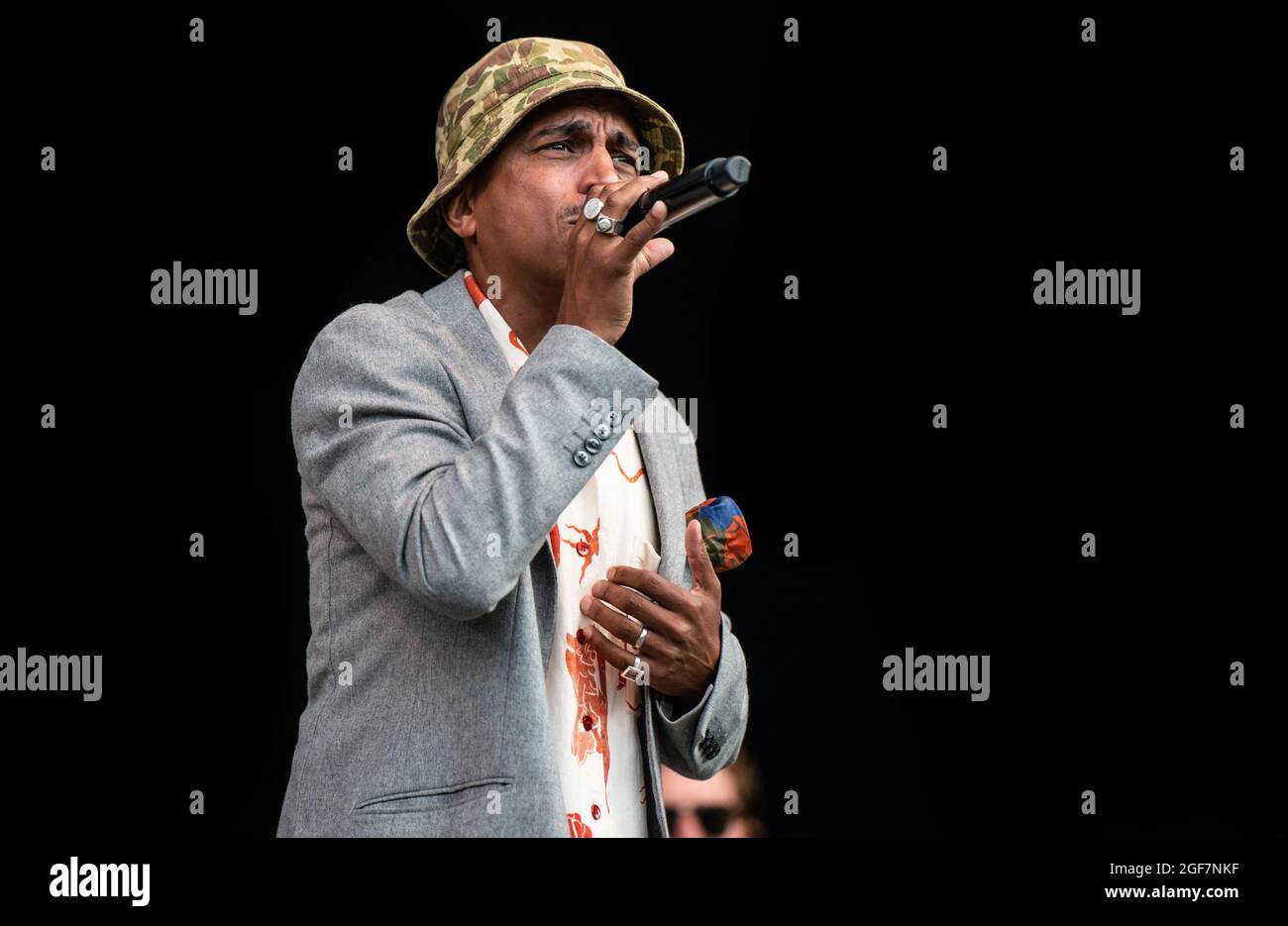 Malmoe, Sweden. 21st, August 2021. The Swedish rapper and reggae singer ...