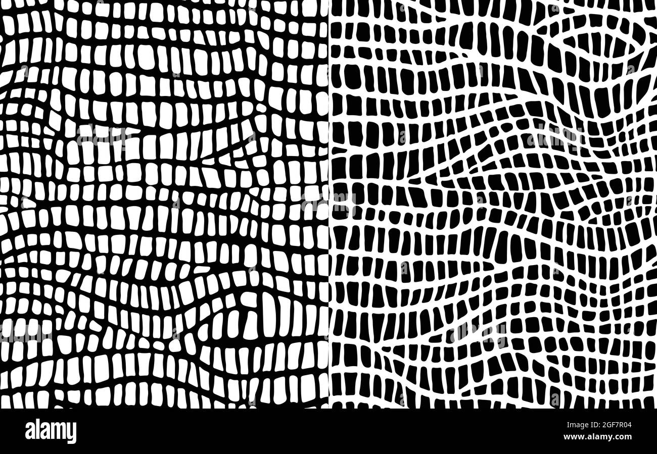 Alligator Print Vector