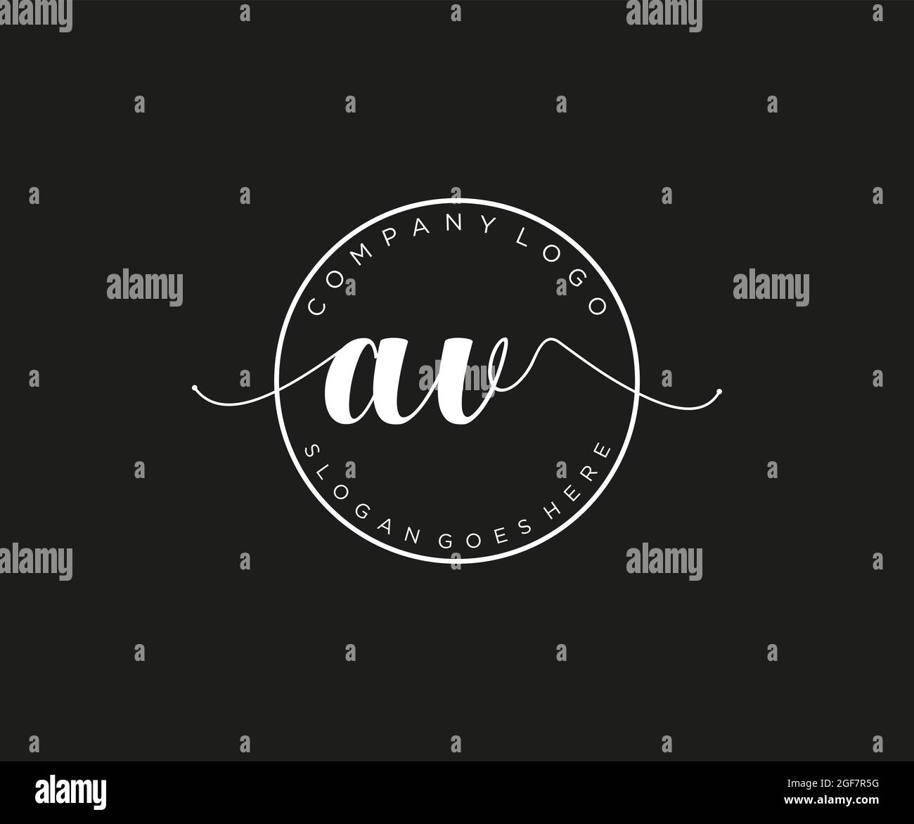 Av signature hi-res stock photography and images - Alamy