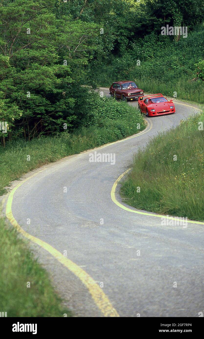 Ferrari test track fiorano circuit hi-res stock photography and images ...