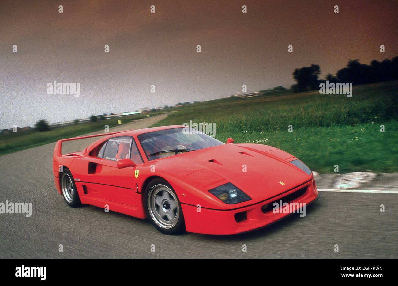 Ferrari test track fiorano circuit hi-res stock photography and images ...