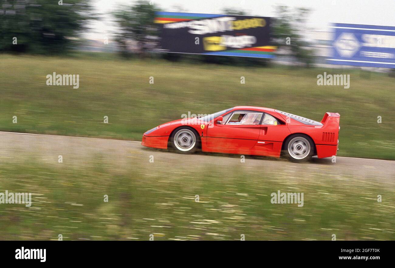 Press launch and test drive at the Fiorano Test track near of the ...