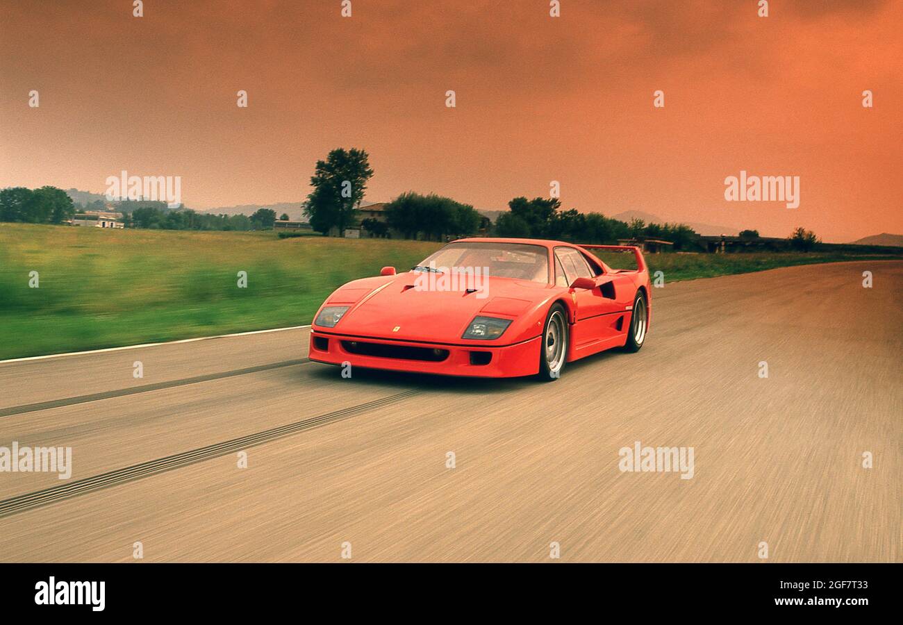 Press launch and test drive at the Fiorano Test track near of the ...