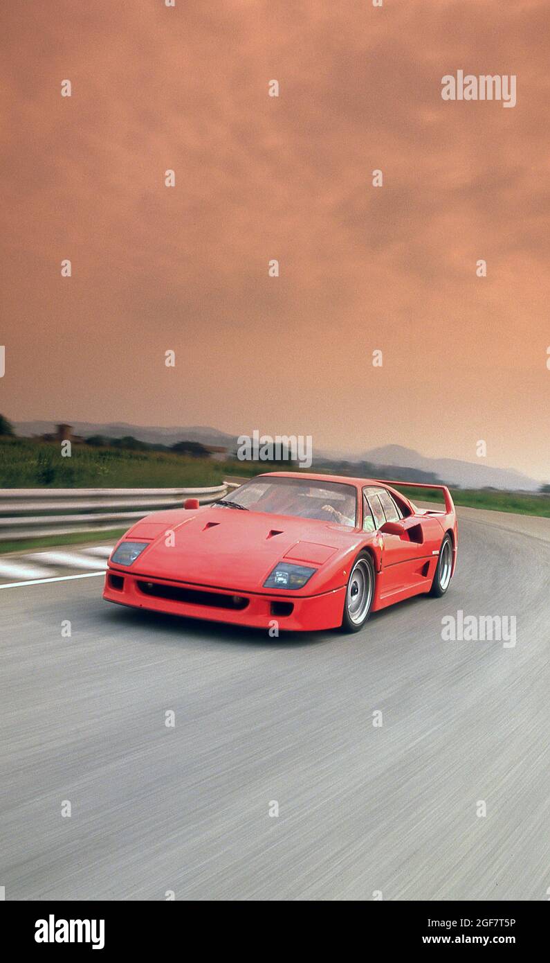 Press launch and test drive at the Fiorano Test track near of the ...