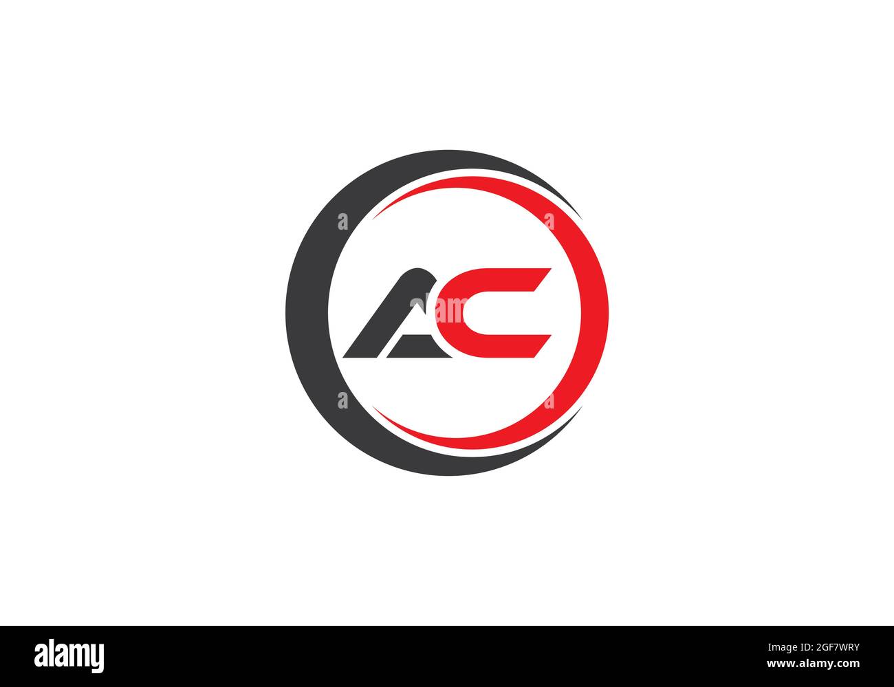 Letter vector logo monogram hi-res stock photography and images - Alamy