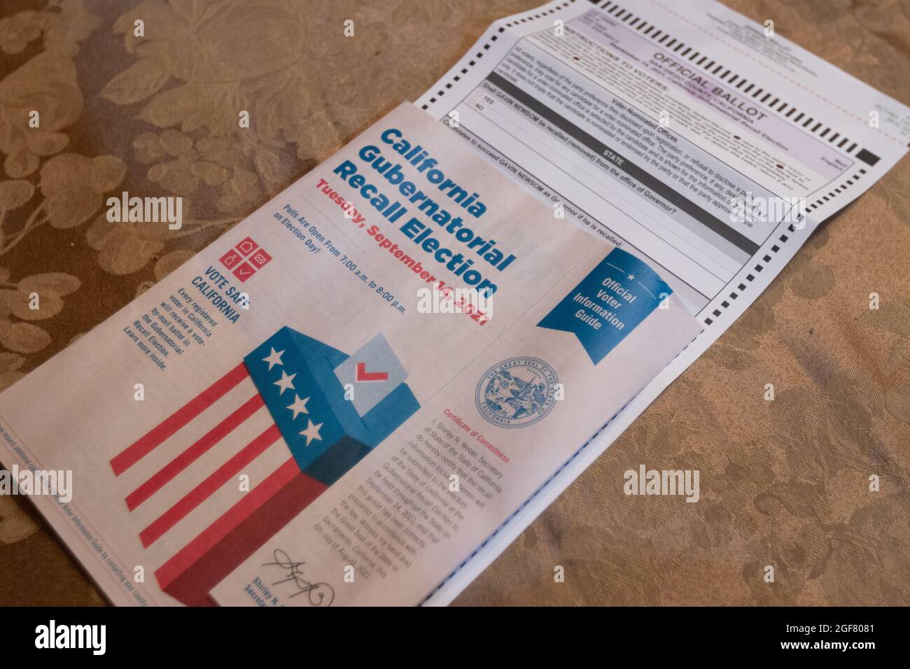 The official mail-in ballot and voter information guide for the 2021 ...