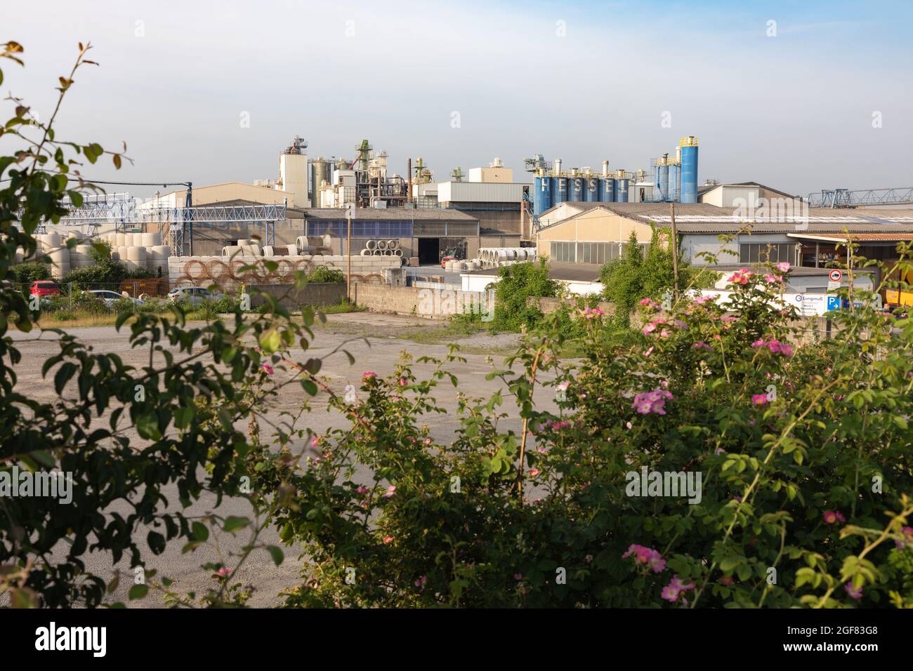 Dortmund river harbor Stock Photo - Alamy