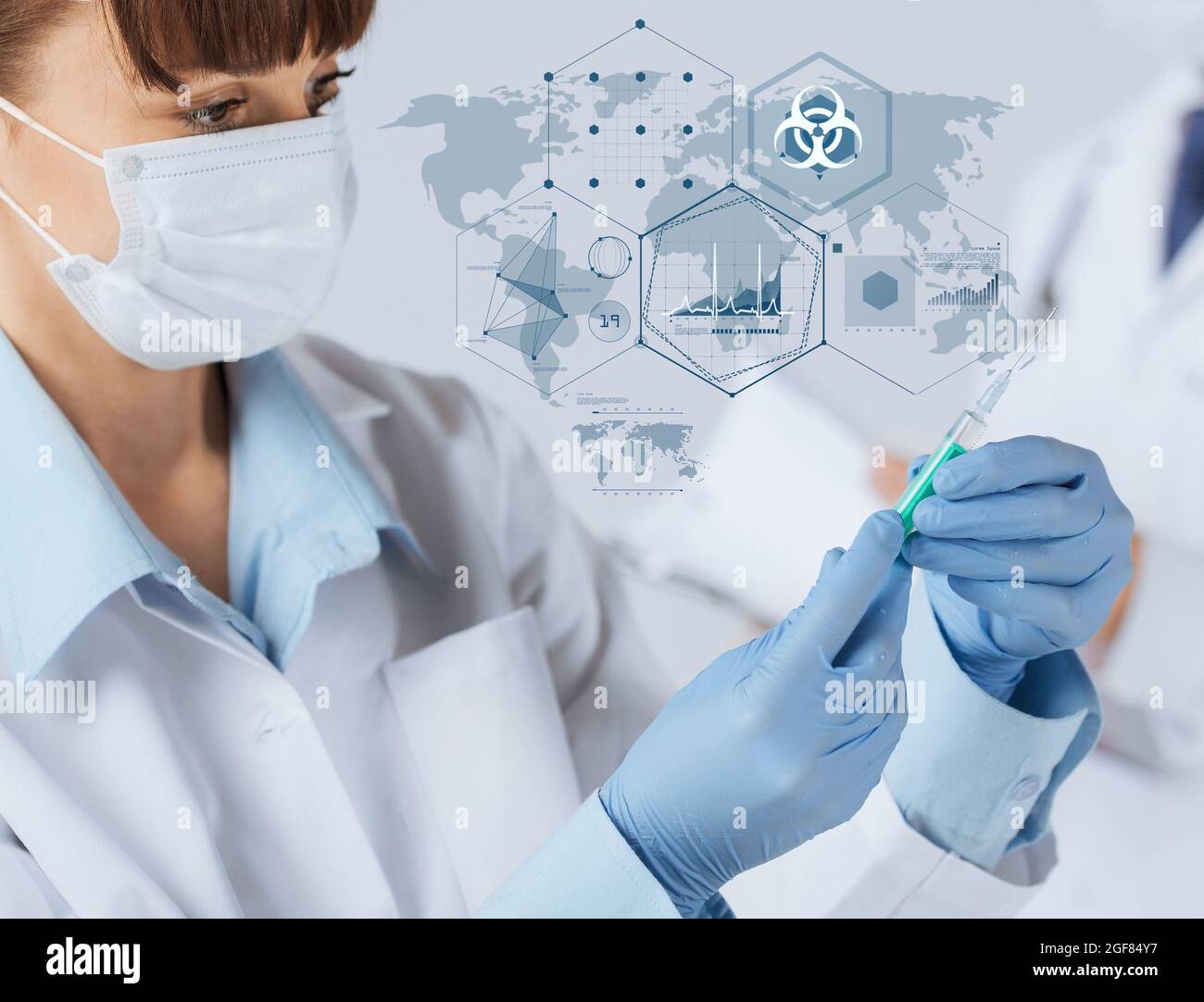 Pandemic map hi-res stock photography and images - Alamy